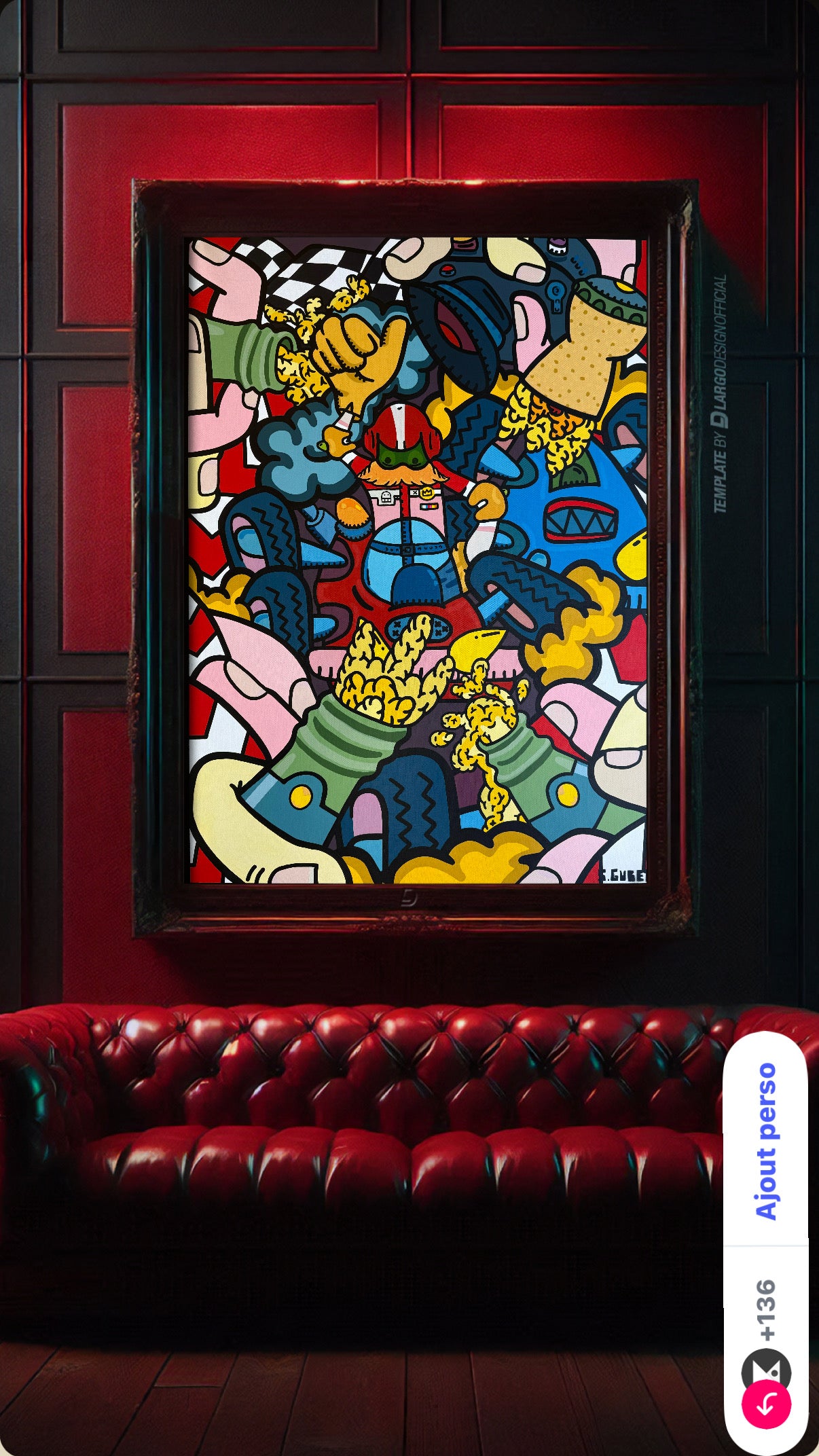 Stéphane Gubert galerie pop art street art Kelly Arty Fontainebleau